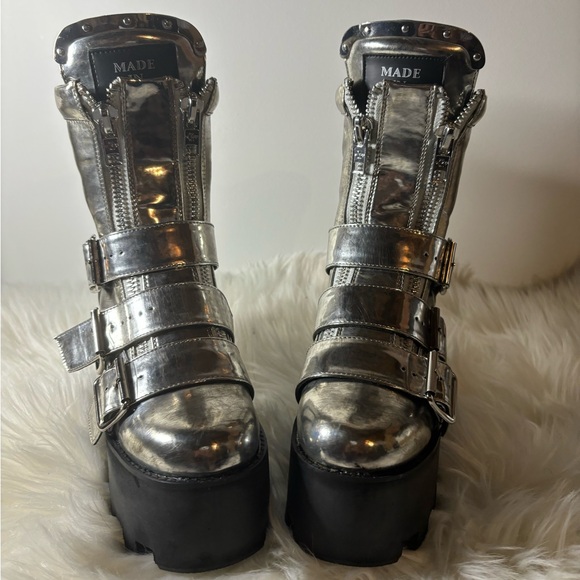 Current Mood | Shoes | Current Mood Y2k Bratz Metallic Platform Rave ...